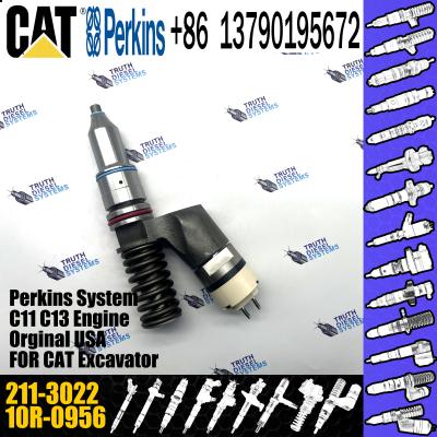 China High Quality Diesel Fuel Common Rail Injector 211-3022 10R-0956 For CAT Engine 3406E C15 for sale