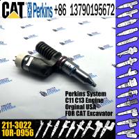 China High Quality Diesel Fuel Common Rail Injector 211-3022 10R-0956 For CAT Engine 3406E C15 for sale