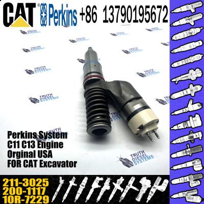 China 3456 3406E C-15 C-16 C16 Engine Diesel Fuel Injector CA2113025 211-3025 2113025 10R0955 10R0955 For CAT Excavaot 385B for sale