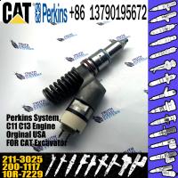 China 3456 3406E C-15 C-16 C16 Engine Diesel Fuel Injector CA2113025 211-3025 2113025 10R0955 10R0955 For CAT Excavaot 385B for sale