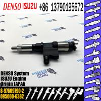 China Rail Fuel Injector Assembly 095000-6380 095000-6382 095000-6384 8-97609790-2 For ISUZU for sale