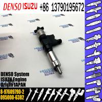 China Rail Fuel Injector Assembly 095000-6380 095000-6382 095000-6384 8-97609790-2 For ISUZU for sale