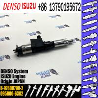 China Rail Fuel Injector Assembly 095000-6380 095000-6382 095000-6384 8-97609790-2 For ISUZU for sale