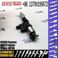 China Rail Fuel Injector Assembly 095000-6380 095000-6382 095000-6384 8-97609790-2 For ISUZU for sale