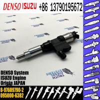 China Rail Fuel Injector Assembly 095000-6380 095000-6382 095000-6384 8-97609790-2 For ISUZU for sale