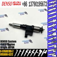 China Good Quality Diesel Common Rail Fuel Injector 095000-6372 8-97609789-2 For ISUZU for sale