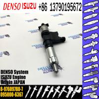 China diesel fuel injector 095000-6366 095000-6363 095000-6367 8-97609788-6 8-97609788-7 For ISUZU 4HK1 for sale