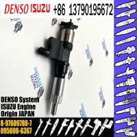 China diesel fuel injector 095000-6366 095000-6363 095000-6367 8-97609788-6 8-97609788-7 For ISUZU 4HK1 for sale