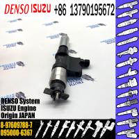 China diesel fuel injector 095000-6366 095000-6363 095000-6367 8-97609788-6 8-97609788-7 For ISUZU 4HK1 for sale