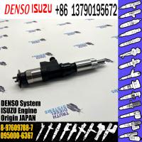 China diesel fuel injector 095000-6366 095000-6363 095000-6367 8-97609788-6 8-97609788-7 For ISUZU 4HK1 for sale