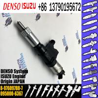 China diesel fuel injector 095000-6366 095000-6363 095000-6367 8-97609788-6 8-97609788-7 For ISUZU 4HK1 for sale