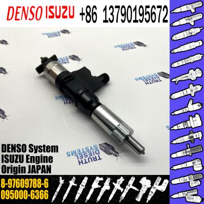 China 8-97609788-6 095000-6366 095000-6367 DENSO ISUZU 700P 4HK1-TCN Diesel fuel injector nozzles for sale