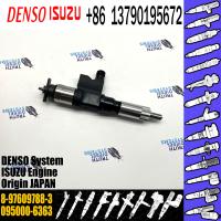 China Rail Inyectores Diesel Injector 095000-6363 6360 8-97609788-3 For Denso Isuzu Foward 4HK1 5.2L for sale