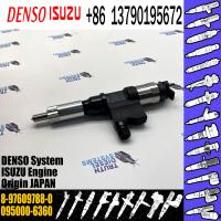 China Rail Fuel Injector 095000-6360 SX001-08606 8-97609788-0 for Isuzu F Series 7.8 d 225-300 6HK1 Forwa for sale