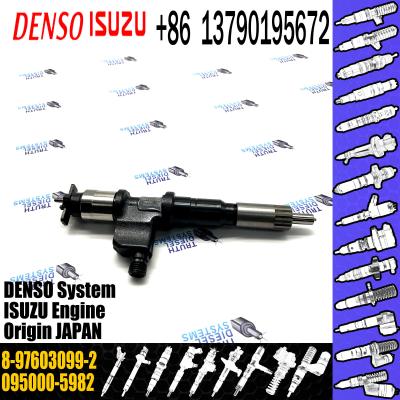 China Original Fuel Injector 8-97603099-2 095000-5982 095000-5980 For ISUZU 4HK1 6HK1 for sale