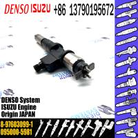 China Diesel Fuel Injector 8-97603099-0 095000-5980 095000-5981 8-97603099-1 8-97603099-2 for isuzu 4hk1 6hk1 for sale