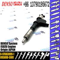 China Diesel Fuel Injector 8-97603099-0 095000-5980 095000-5981 8-97603099-1 8-97603099-2 for isuzu 4hk1 6hk1 for sale