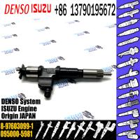 China Diesel Fuel Injector 8-97603099-0 095000-5980 095000-5981 8-97603099-1 8-97603099-2 for isuzu 4hk1 6hk1 for sale