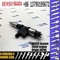 China Original Common Rail Fuel Injector 095000-5360 095000-5361 8-97602803-0 8-97602803-1 for sale