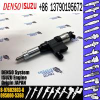 China Original Common Rail Fuel Injector 095000-5360 095000-5361 8-97602803-0 8-97602803-1 for sale