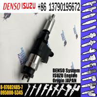 China Genuine common rail injector 095000-5344 095000-5342 095000-5345 for 4HK1 6HK1 8-97602485-6 8-97602485-7 for sale