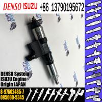 China Genuine common rail injector 095000-5344 095000-5342 095000-5345 for 4HK1 6HK1 8-97602485-6 8-97602485-7 for sale