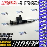 China Genuine common rail injector 095000-5344 095000-5342 095000-5345 for 4HK1 6HK1 8-97602485-6 8-97602485-7 for sale