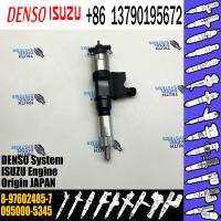 China Genuine common rail injector 095000-5344 095000-5342 095000-5345 for 4HK1 6HK1 8-97602485-6 8-97602485-7 for sale