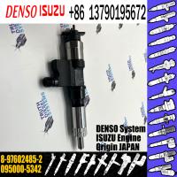 China High Quality Diesel Fuel Injector 095000-5342 Common Rail Injection Nozzle 8-97602485-2 For ISUZU 4HK1 for sale