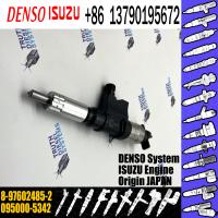 China High Quality Diesel Fuel Injector 095000-5342 Common Rail Injection Nozzle 8-97602485-2 For ISUZU 4HK1 for sale