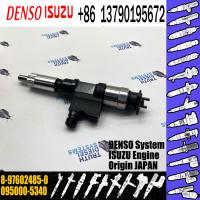 China fuel injector 095000-5340 8-97602485-0 8-97602485-4 injector for ISUZU 4HK1 6HK injector nozzle 095000-5343 for sale
