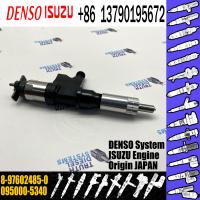 China fuel injector 095000-5340 8-97602485-0 8-97602485-4 injector for ISUZU 4HK1 6HK injector nozzle 095000-5343 for sale