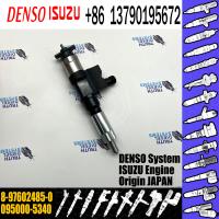 China fuel injector 095000-5340 8-97602485-0 8-97602485-4 injector for ISUZU 4HK1 6HK injector nozzle 095000-5343 for sale