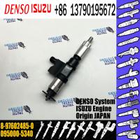 China fuel injector 095000-5340 8-97602485-0 8-97602485-4 injector for ISUZU 4HK1 6HK injector nozzle 095000-5343 for sale