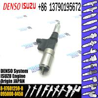 China High Quality Common Rail Injector 095000-0450 8-97601259-0 For ISUZU 6HK1 for sale