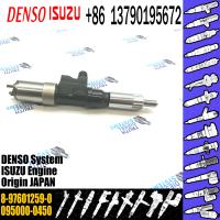 China High Quality Common Rail Injector 095000-0450 8-97601259-0 For ISUZU 6HK1 for sale
