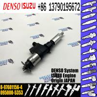 China COMMON RAIL FUEL INJECTOR 095000-5350, 095000-5351, 095000-5353, 8-97601156-4 FOR ISUZU 4HK1 ENGINE for sale