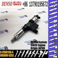 China COMMON RAIL FUEL INJECTOR 095000-5350, 095000-5351, 095000-5353, 8-97601156-4 FOR ISUZU 4HK1 ENGINE for sale