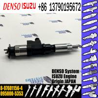 China COMMON RAIL FUEL INJECTOR 095000-5350, 095000-5351, 095000-5353, 8-97601156-4 FOR ISUZU 4HK1 ENGINE for sale