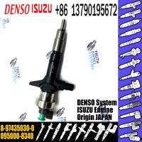 China Used for Isuzu/095000-8340/8-97435030-0/DENSO electric series fuel injector 8-97435030-0 for sale