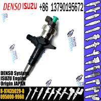 China Huida Diesel Engine fuel injector 095000-9940 8-98246130-0 095000-9960 8-97435029-0 Original for sale