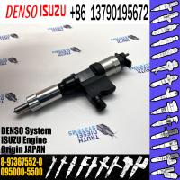 China rail injector 095000-5501 095000-5500 injector for ISUZU 4HL1 6HL1 diesel injector nozzle 095000-5501 8-97367552-0 for sale