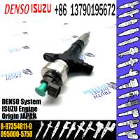 China GAMEN High Quality Common Rail Fuel Injector Assembly 095000-5750 8-97354811-0 For ISUZU D-MAX 4JK1 for sale