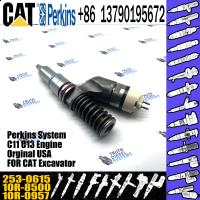China Hot sale good testing fuel injector 253-0616 10R-3265 2530616 10R3265 253-0615 for C15 C18 365C more series for sale