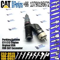 China Hot sale good testing fuel injector 253-0616 10R-3265 2530616 10R3265 253-0615 for C15 C18 365C more series for sale