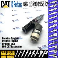 China Hot sale good testing fuel injector 253-0616 10R-3265 2530616 10R3265 253-0615 for C15 C18 365C more series for sale