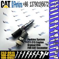China Hot sale good testing fuel injector 253-0616 10R-3265 2530616 10R3265 253-0615 for C15 C18 365C more series for sale
