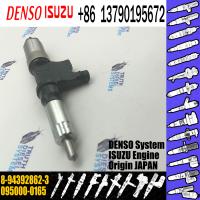 China Injector 095000-0165 8-94392862-0 8-94392862-1 diesel injector for ISUZU 6TE1, 6TE1-TC, 6TE1TC, Forward 8-94392862-3 for sale