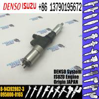 China Injector 095000-0165 8-94392862-0 8-94392862-1 diesel injector for ISUZU 6TE1, 6TE1-TC, 6TE1TC, Forward 8-94392862-3 for sale