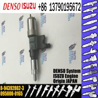 China Injector 095000-0165 8-94392862-0 8-94392862-1 diesel injector for ISUZU 6TE1, 6TE1-TC, 6TE1TC, Forward 8-94392862-3 for sale